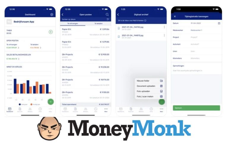 MoneyMonk boekhouden: review en informatie » Boekhoud Zelf.nl